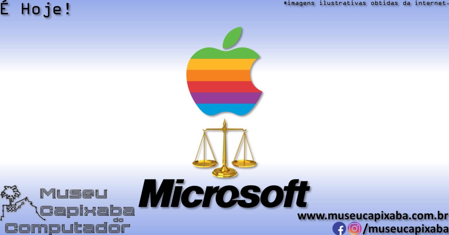 A Apple processa a Microsoft em 1988 – MCC - Museu Capixaba do Computador