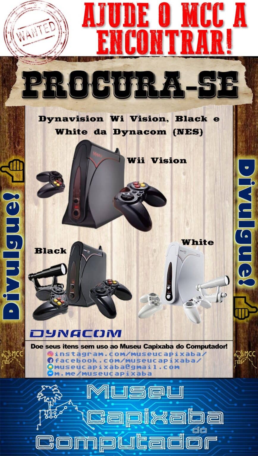 Dynacom Dynavision Wi Vision – MCC - Museu Capixaba do Computador