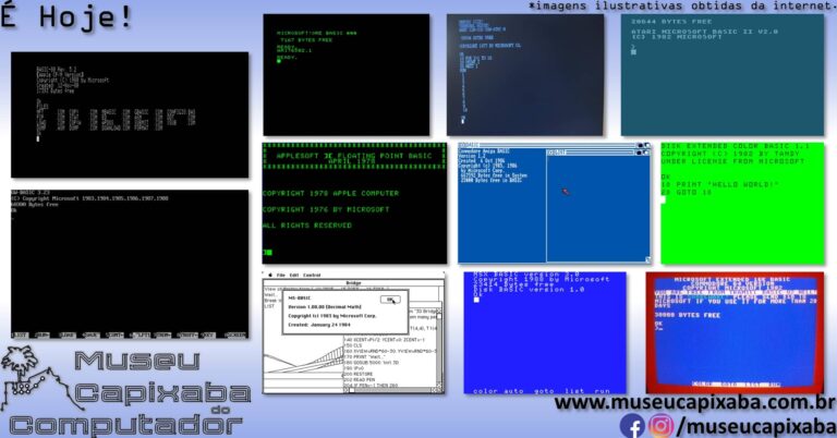 O Microsoft BASIC-86 16bits de 1979 – MCC - Museu Capixaba do Computador