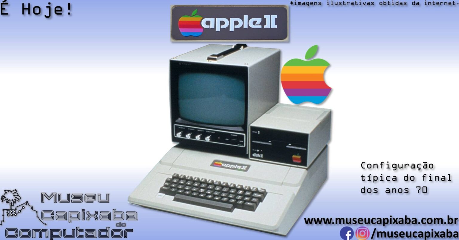 O microcomputador Apple II de 1977 – MCC - Museu Capixaba do Computador
