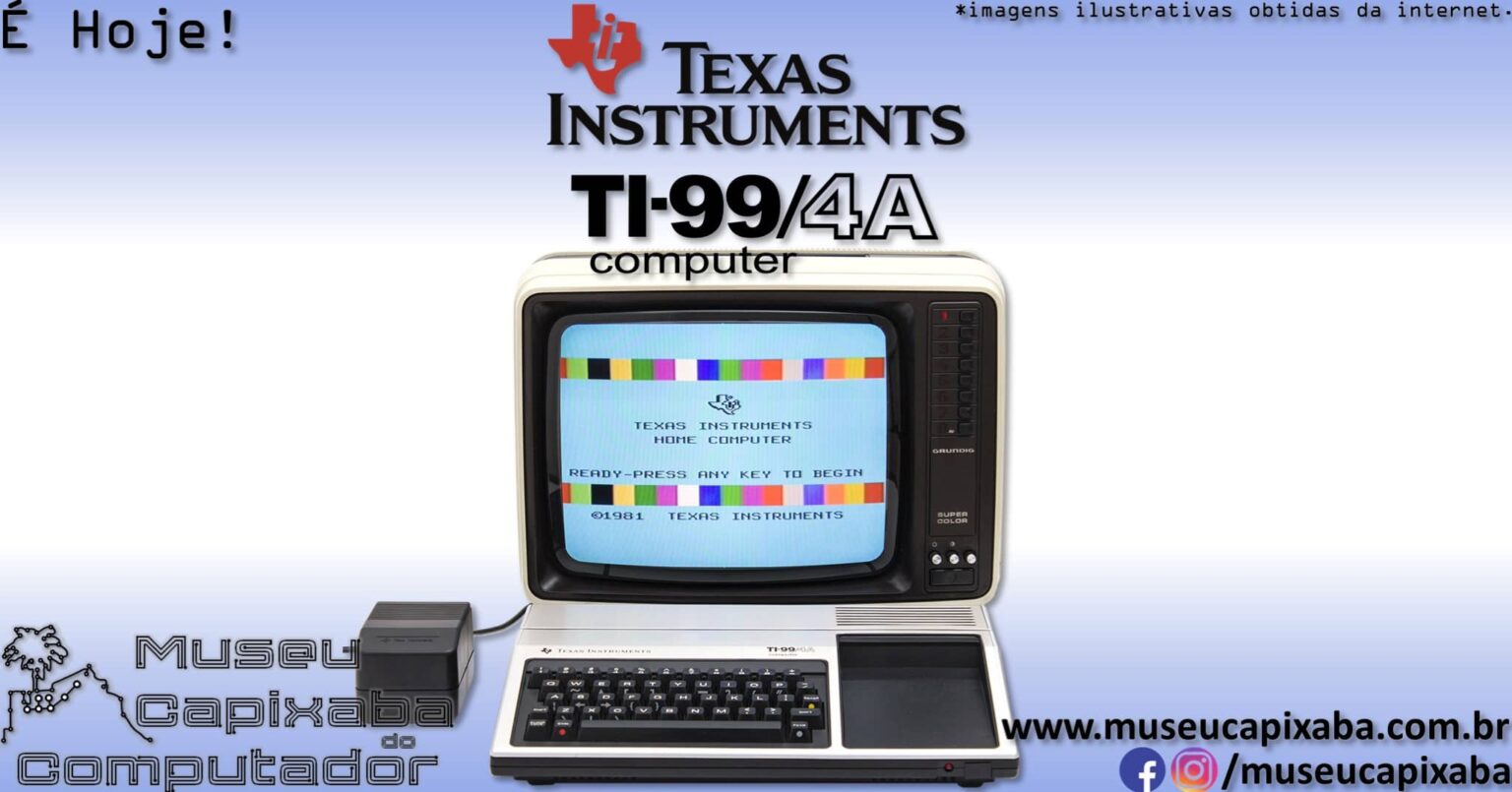 O microcomputador Texas Instruments TI-99/4A de 1981 – MCC - Museu ...
