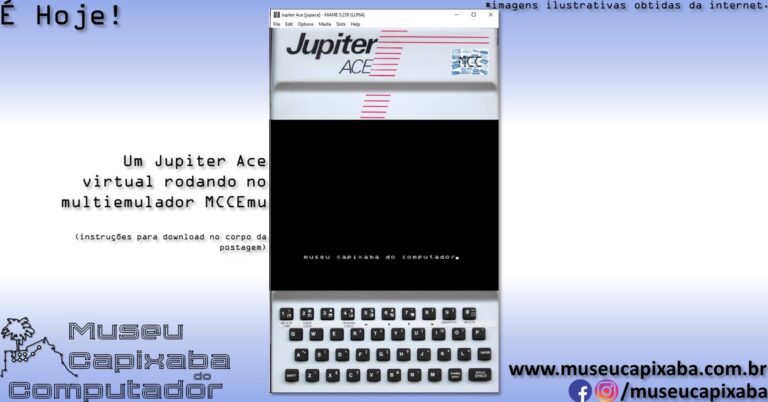 O microcomputador Jupiter Ace de 1982 – MCC - Museu Capixaba do Computador