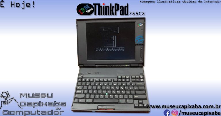 O microcomputador IBM ThinkPad de 1992 – MCC - Museu Capixaba do Computador