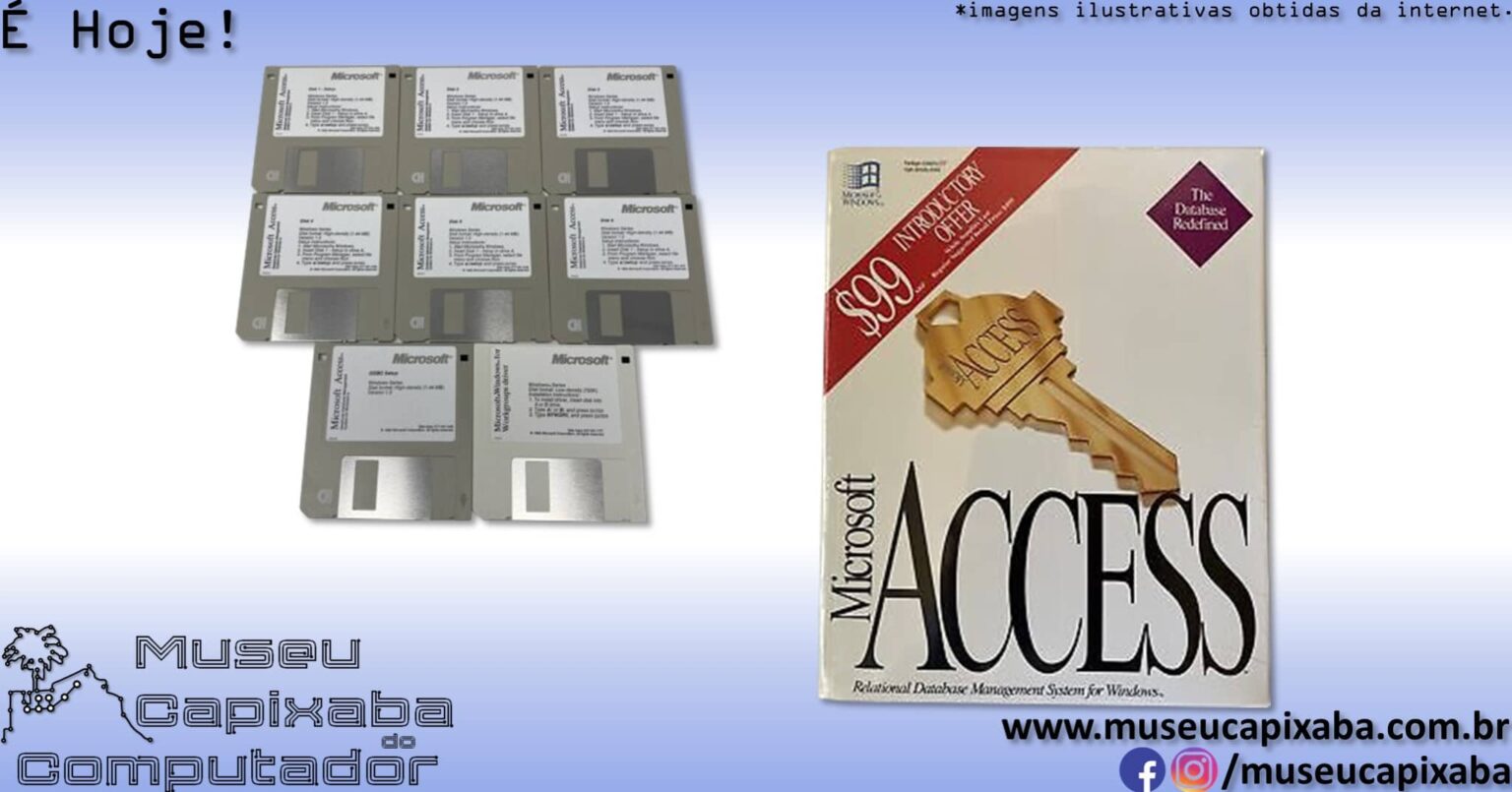 O aplicativo Microsoft Access 1.0 de 1992 – MCC - Museu Capixaba do ...