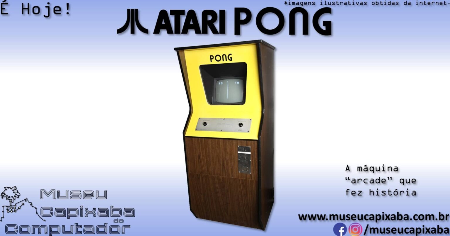 O jogo Atari PONG de 1972 – MCC - Museu Capixaba do Computador