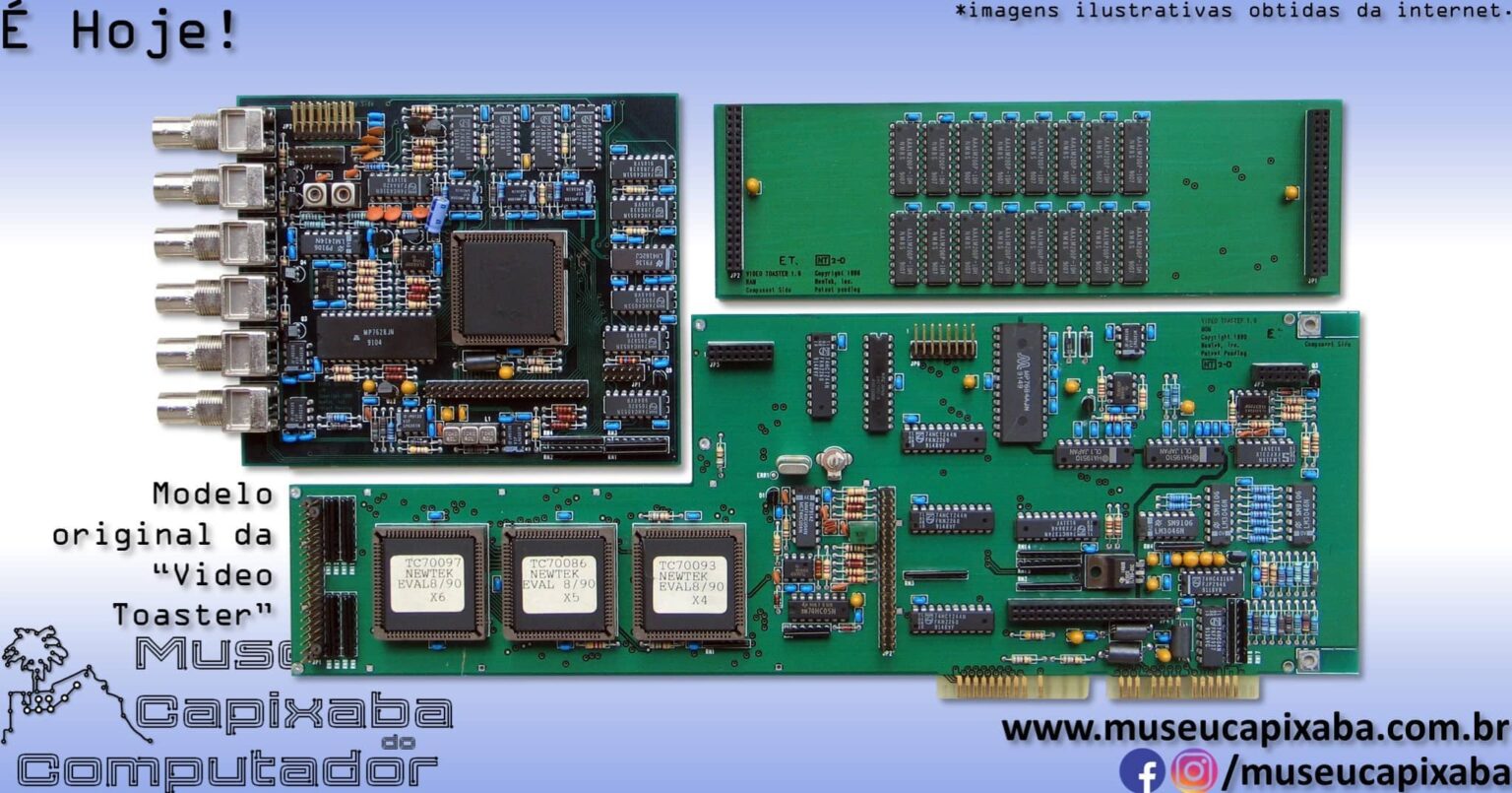 A NewTek Video Toaster de 1990 – MCC - Museu Capixaba do Computador