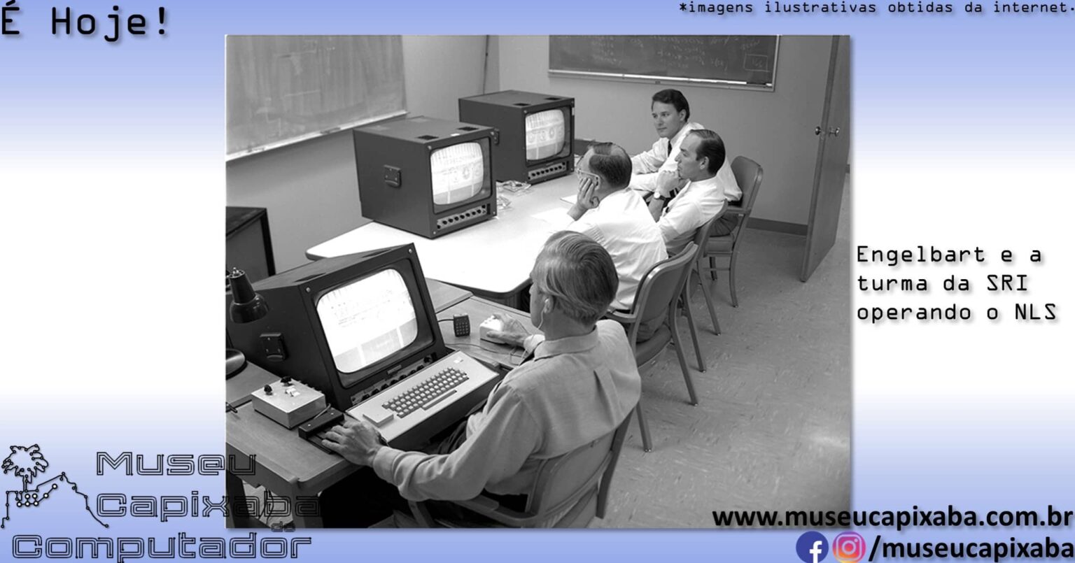 O primeiro mouse da história de 1968 – MCC - Museu Capixaba do Computador