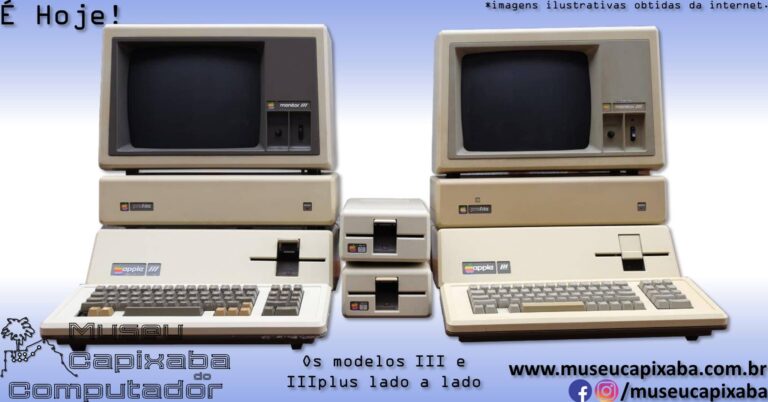 O microcomputador Apple III plus de 1983 – MCC - Museu Capixaba do ...