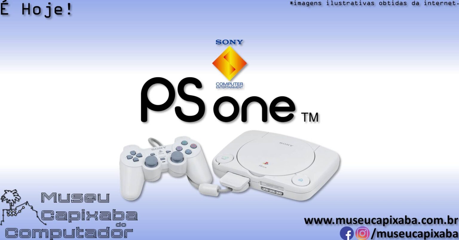 O videogame Sony PlayStation PS1 de 1994 – MCC - Museu Capixaba do ...