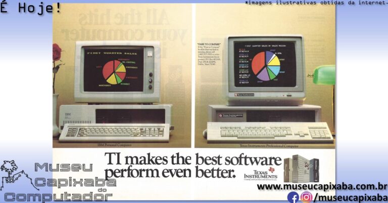 O microcomputador Texas Instruments Professional Computer TIPC de 1983 ...