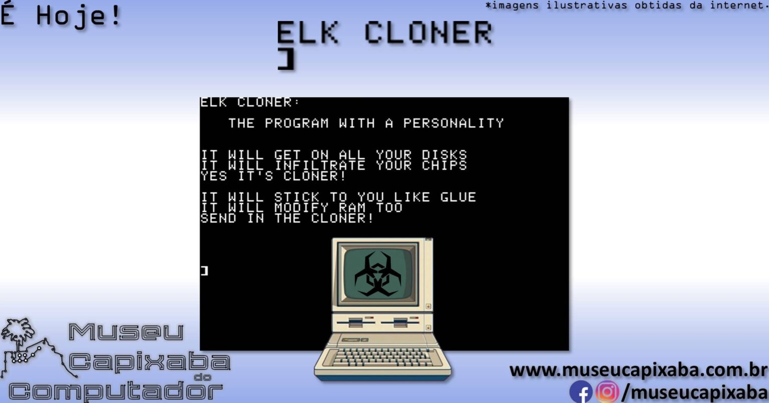 O primeiro vírus de computador ELK CLONER de 1982 – MCC - Museu ...
