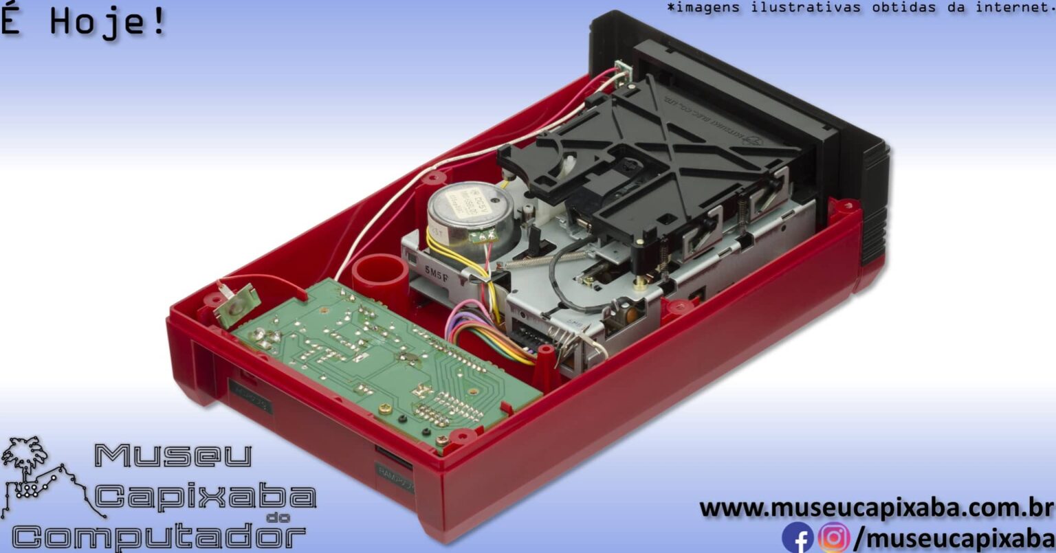 O acessório Nintendo Family Computer Disk System de 1986 – MCC - Museu ...