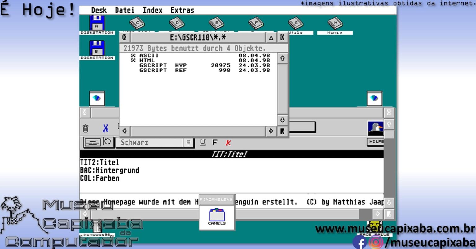 O sistema operacional Digital Research GEM Desktop 1.0 de 1985 – MCC ...