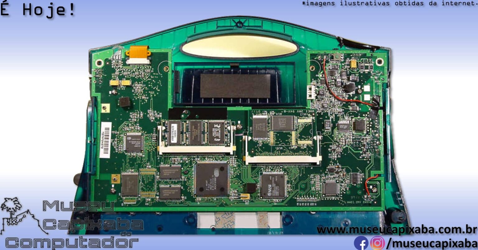 O laptop Apple eMate 300 de 1997 – MCC - Museu Capixaba do Computador