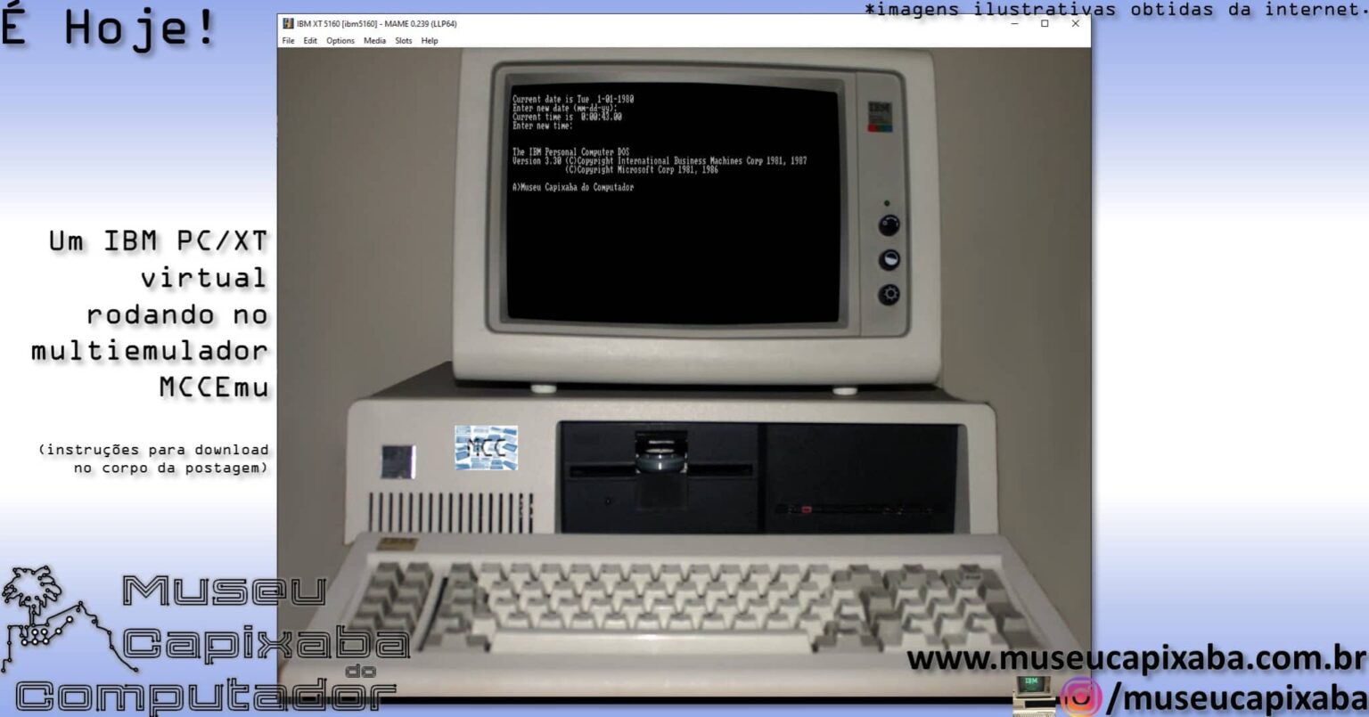 O sistema operacional Microsoft MS-DOS 2.0 de 1983 – MCC - Museu ...