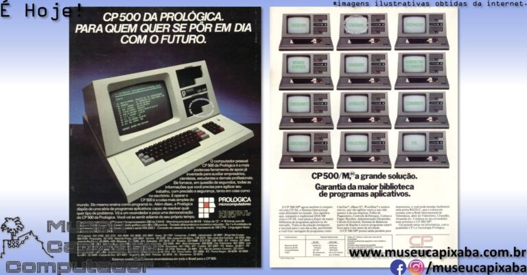 O computador Prológica CP-500 de 1982 – MCC - Museu Capixaba do Computador