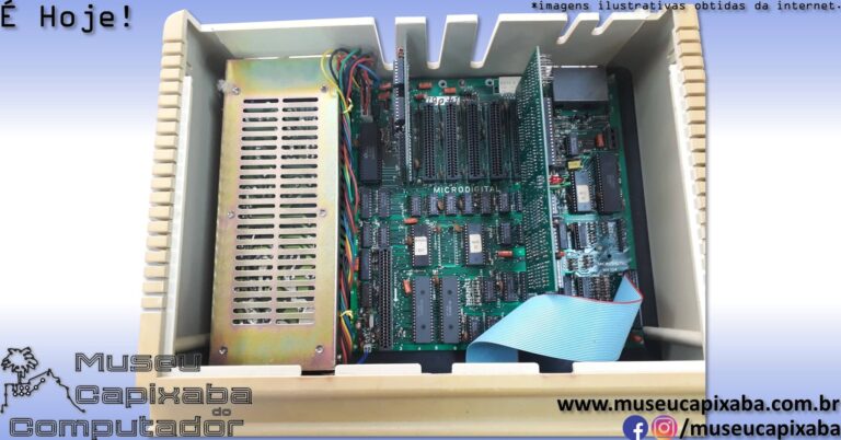 O microcomputador Microdigital TK-3000 IIe de 1986 – MCC - Museu ...