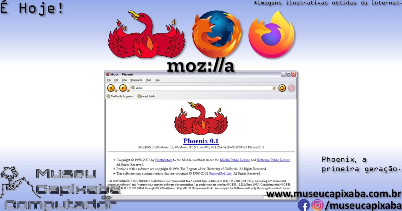 O navegador Mozilla Phoenix era rebatizado em 2003 – MCC - Museu ...