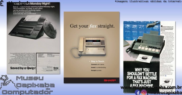 O FAX de 1843 – MCC - Museu Capixaba do Computador