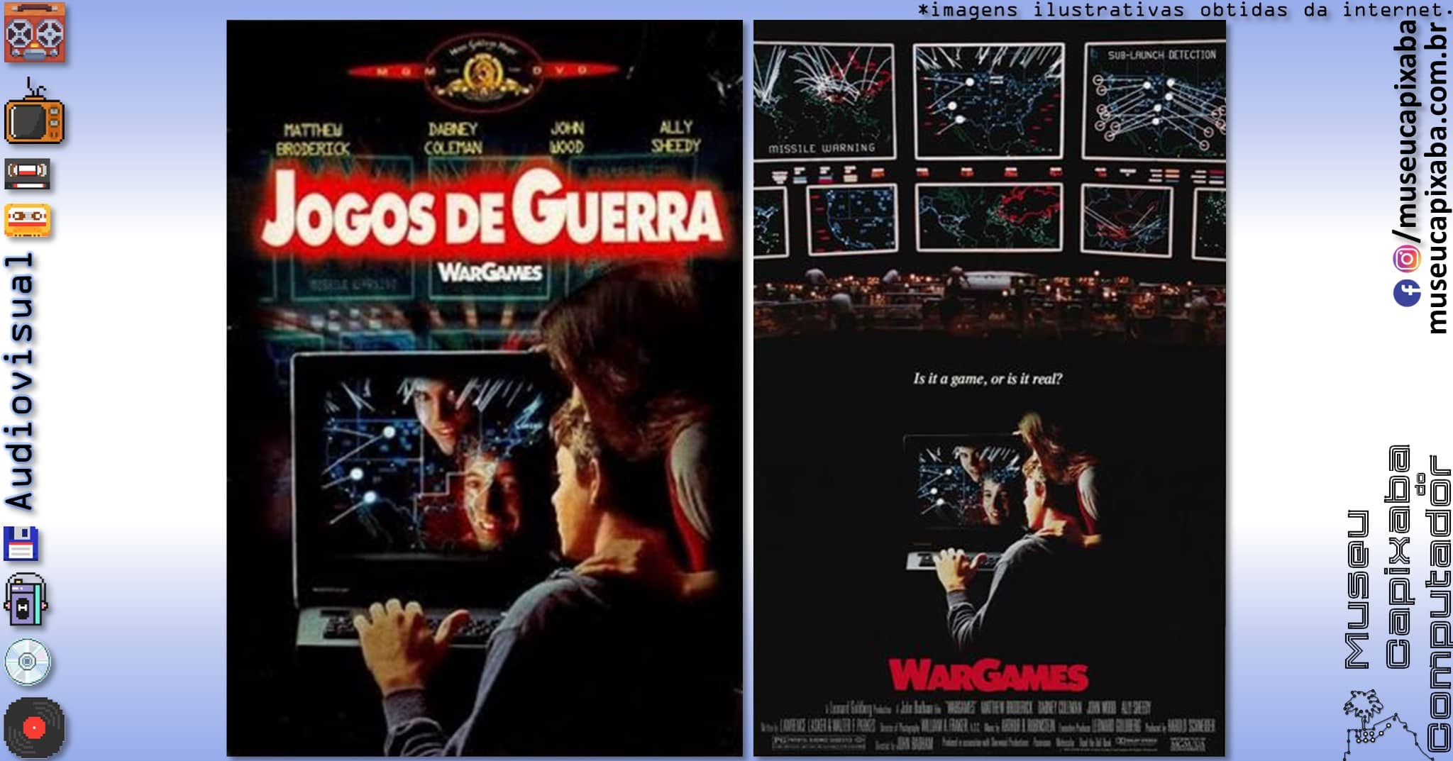 Filme Jogos de Guerra – Wargames de 1983 – MCC - Museu Capixaba do ...
