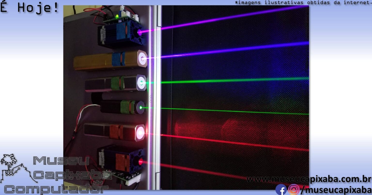 A luz LASER de 1960 – MCC - Museu Capixaba do Computador