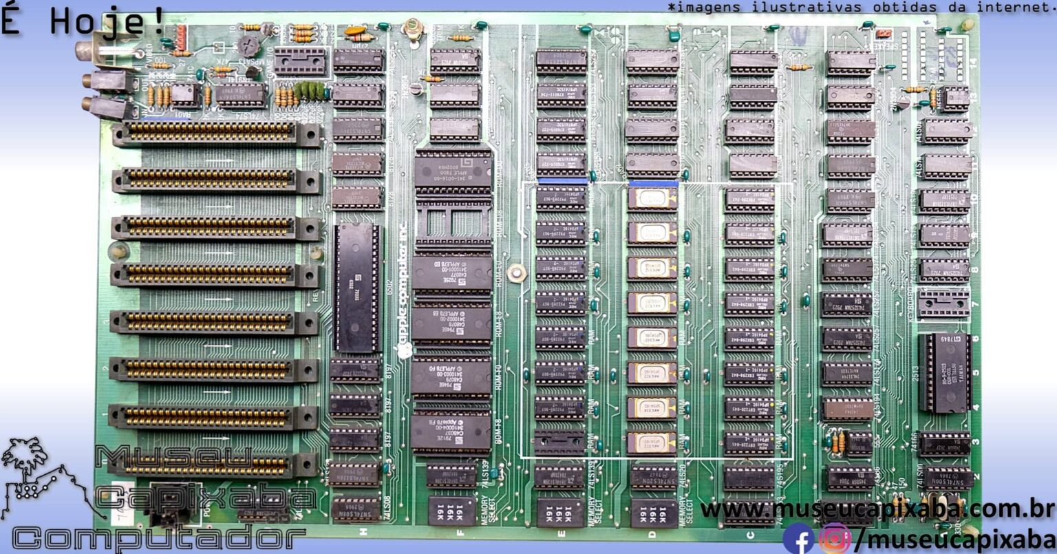 O microcomputador Apple II de 1977 – MCC - Museu Capixaba do Computador