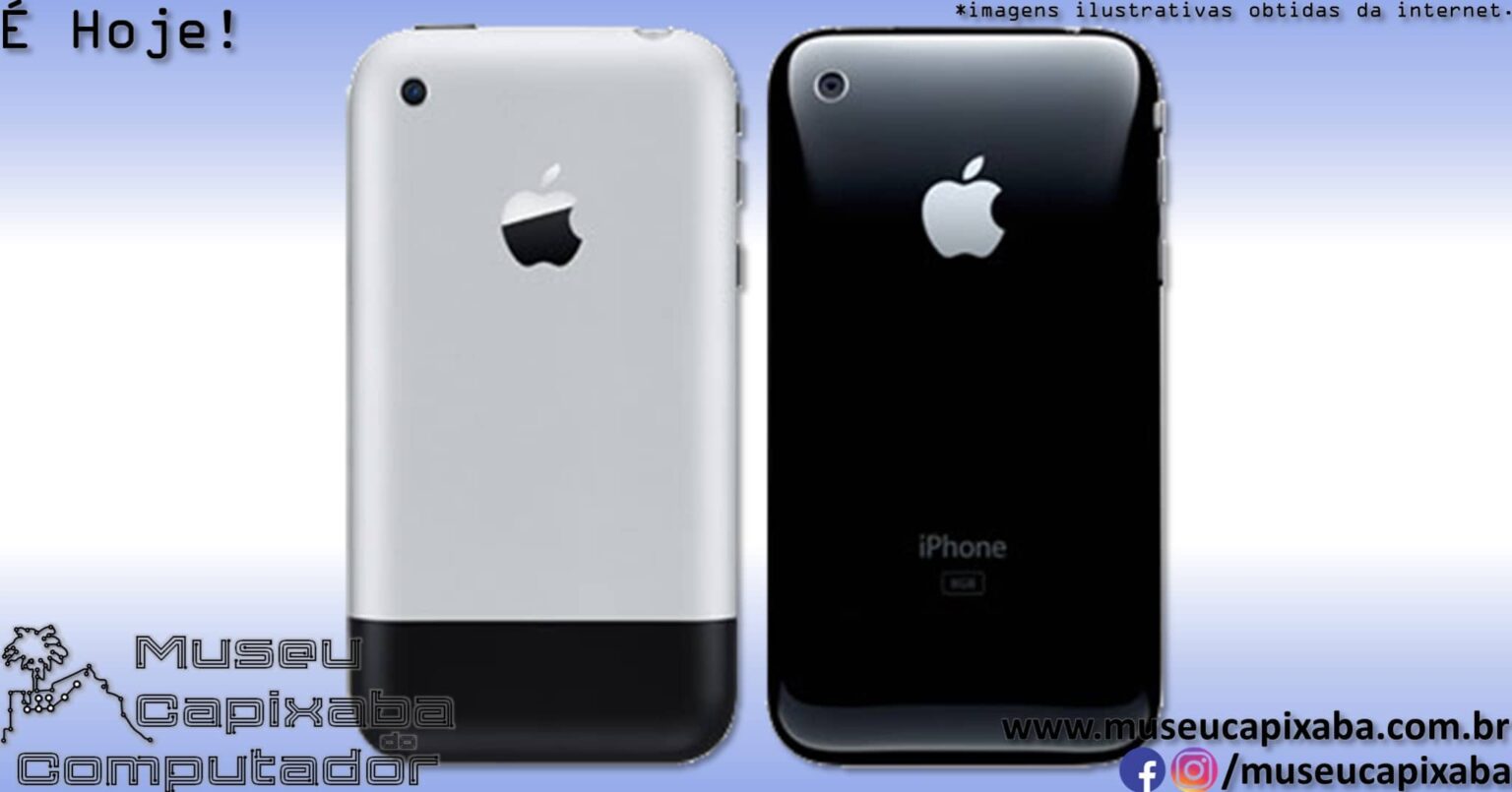 O iPhone 3G de 2008 – MCC - Museu Capixaba do Computador