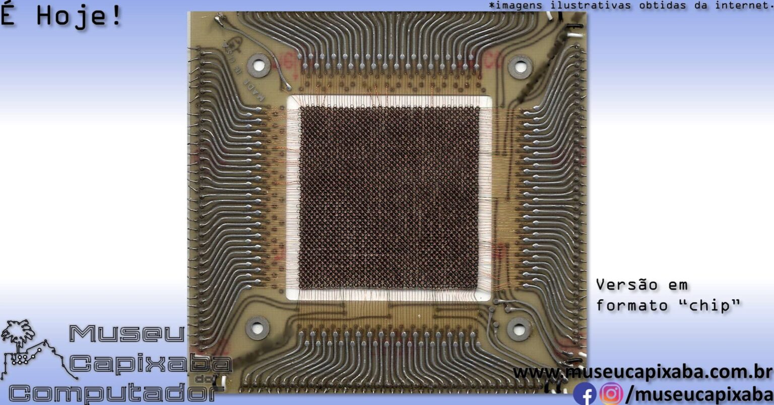 A memória de núcleo magnético de 1949 – MCC - Museu Capixaba do Computador