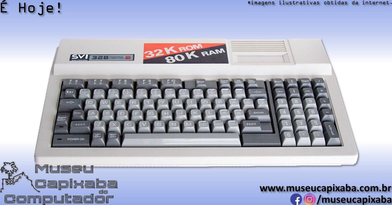O microcomputador Spectravideo SV-328 de 1983 – MCC - Museu Capixaba do Computador