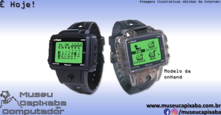 O relógio-PC Seiko Ruputer de 1998 – MCC - Museu Capixaba do Computador