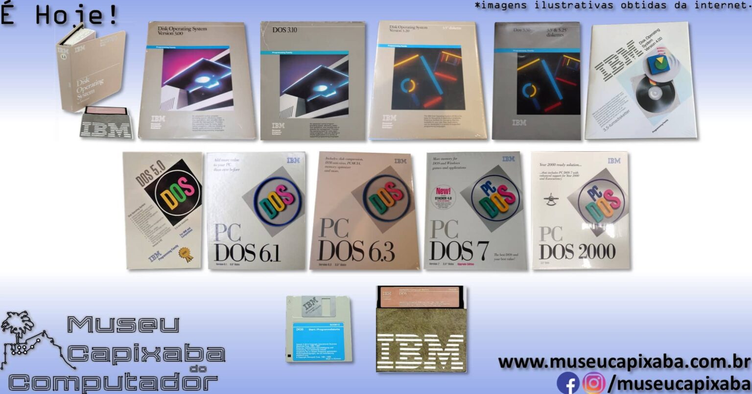O sistema operacional IBM PC-DOS de 1981 – MCC - Museu Capixaba do ...