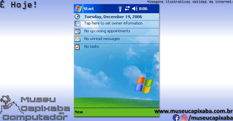 O sistema operacional Microsoft Windows Mobile 2003 de 2003 – MCC ...