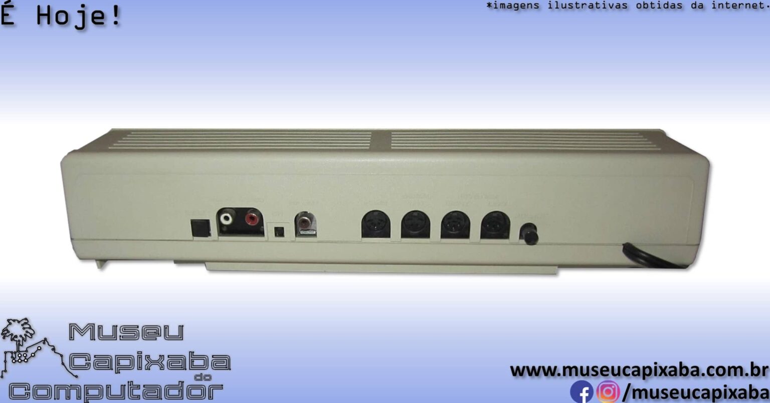 O computador Tandy Color Computer 3 de 1986 – MCC - Museu Capixaba do ...