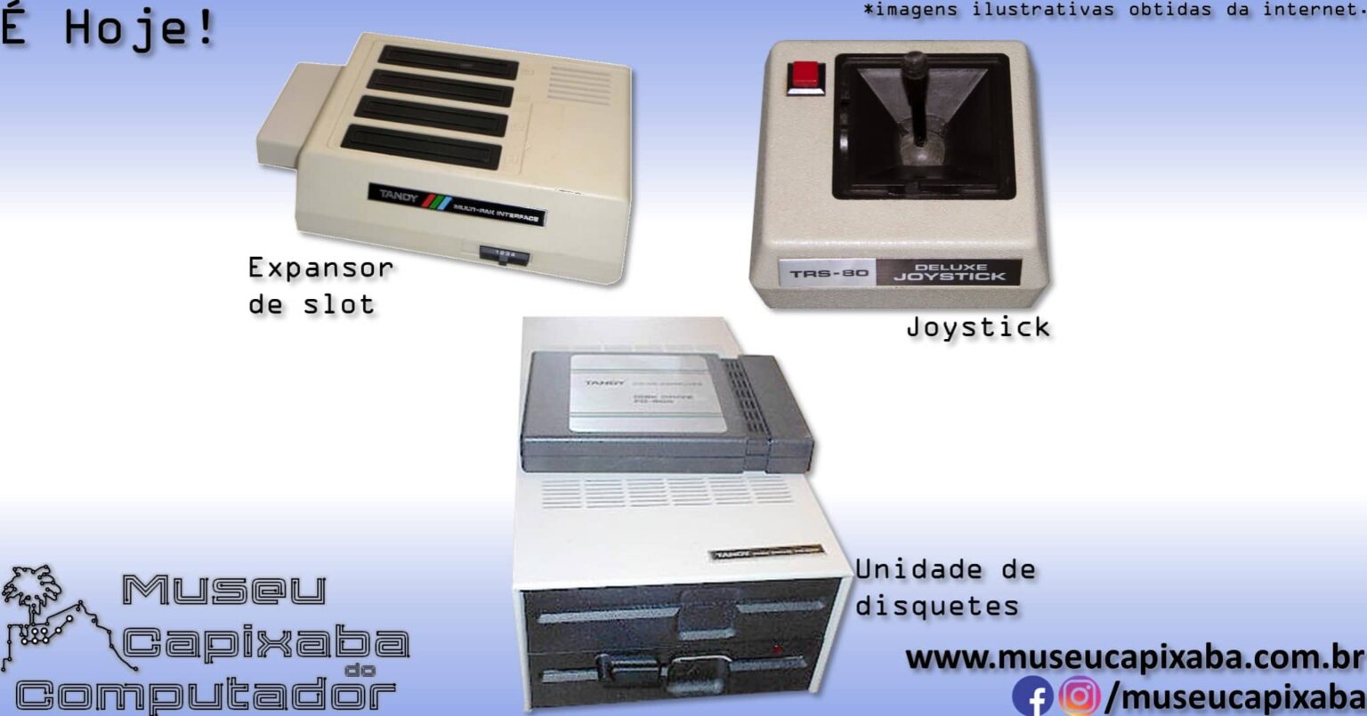 O computador Tandy Color Computer 3 de 1986 – MCC - Museu Capixaba do ...