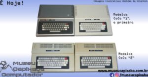 O computador Tandy Color Computer 3 de 1986 – MCC - Museu Capixaba do ...