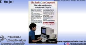 O computador Tandy Color Computer 3 de 1986 – MCC - Museu Capixaba do ...