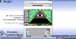 O computador Tandy Color Computer 3 de 1986 – MCC - Museu Capixaba do ...