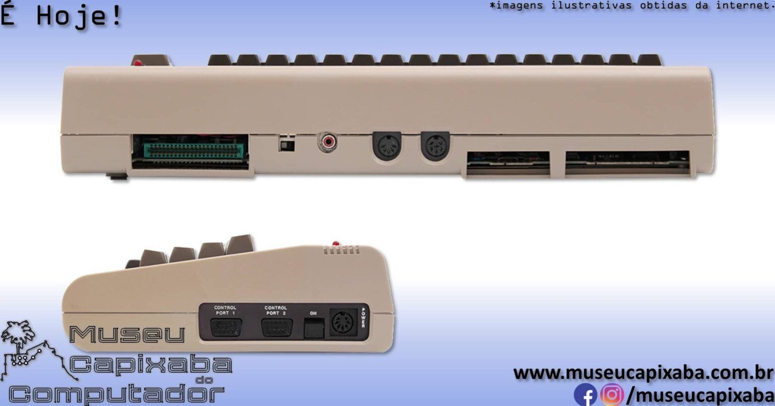 O microcomputador Commodore 64 de 1982 – MCC - Museu Capixaba do Computador