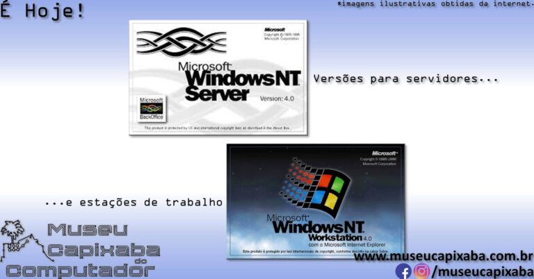 O sistema operacional Microsoft Windows NT 4 de 1996 – MCC - Museu ...