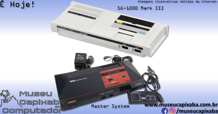 O videogame SEGA SG-1000 de 1983 – MCC - Museu Capixaba do Computador