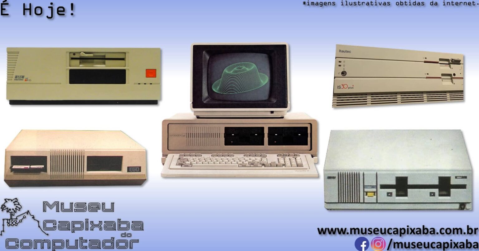 O IBM PC 5150 de 1981 – MCC - Museu Capixaba do Computador