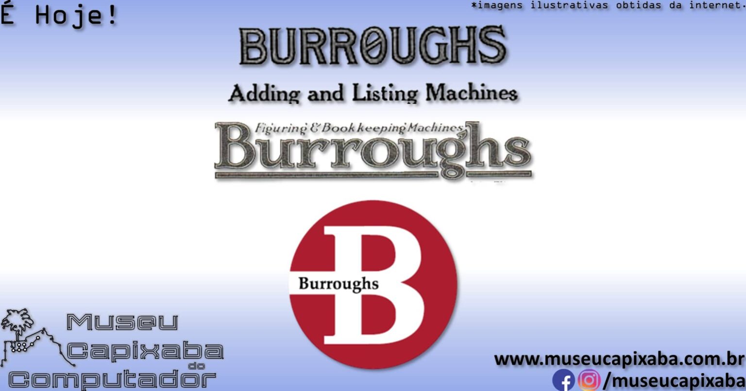 A calculadora de Burroughs de 1888 – MCC - Museu Capixaba do Computador