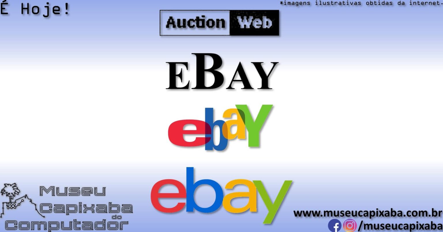 O domínio da internet eBay de 1995 – MCC - Museu Capixaba do Computador
