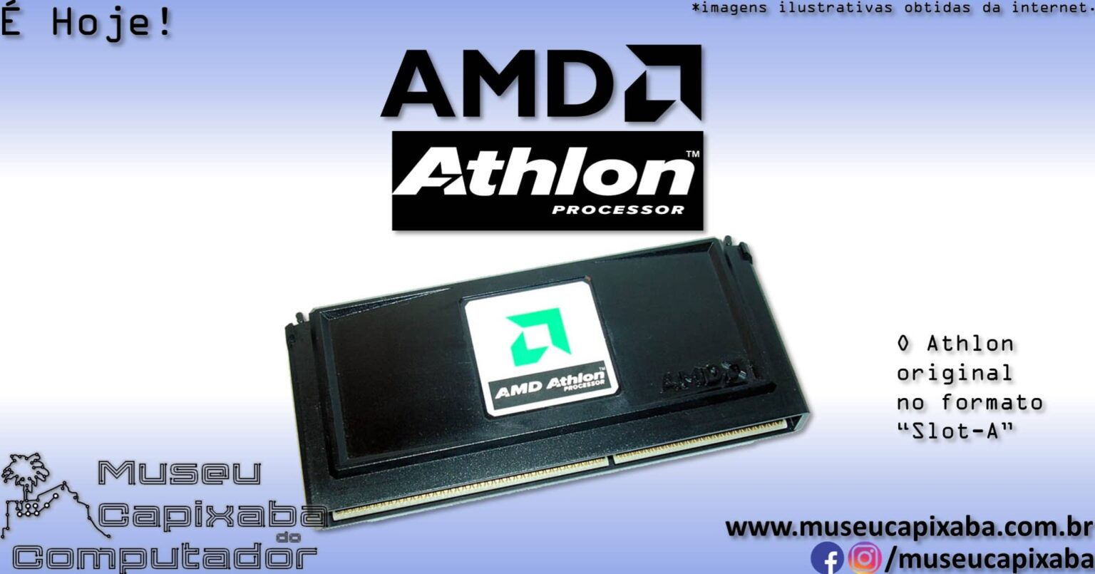 O microprocessador AMD Athlon de 1999 – MCC - Museu Capixaba do Computador