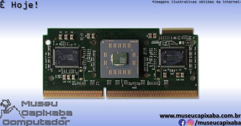 O microprocessador AMD Athlon de 1999 – MCC - Museu Capixaba do Computador