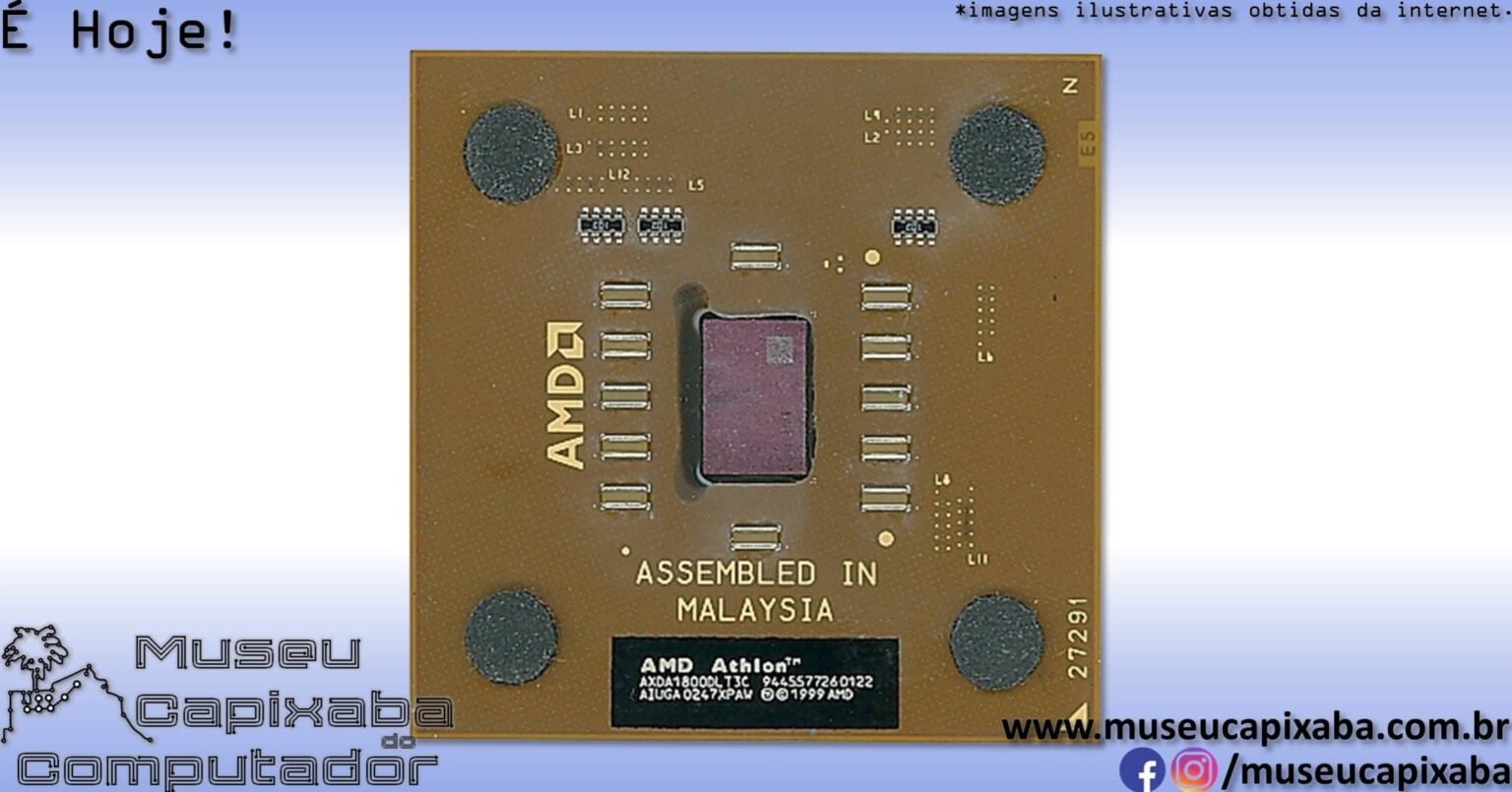 O microprocessador AMD Athlon de 1999 – MCC - Museu Capixaba do Computador