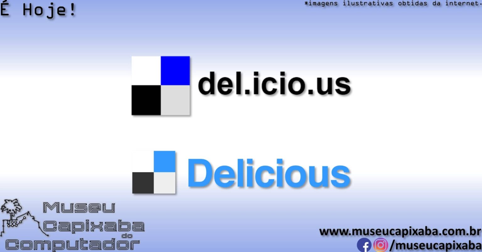 O site Del.icio.us de 2003 – MCC - Museu Capixaba do Computador