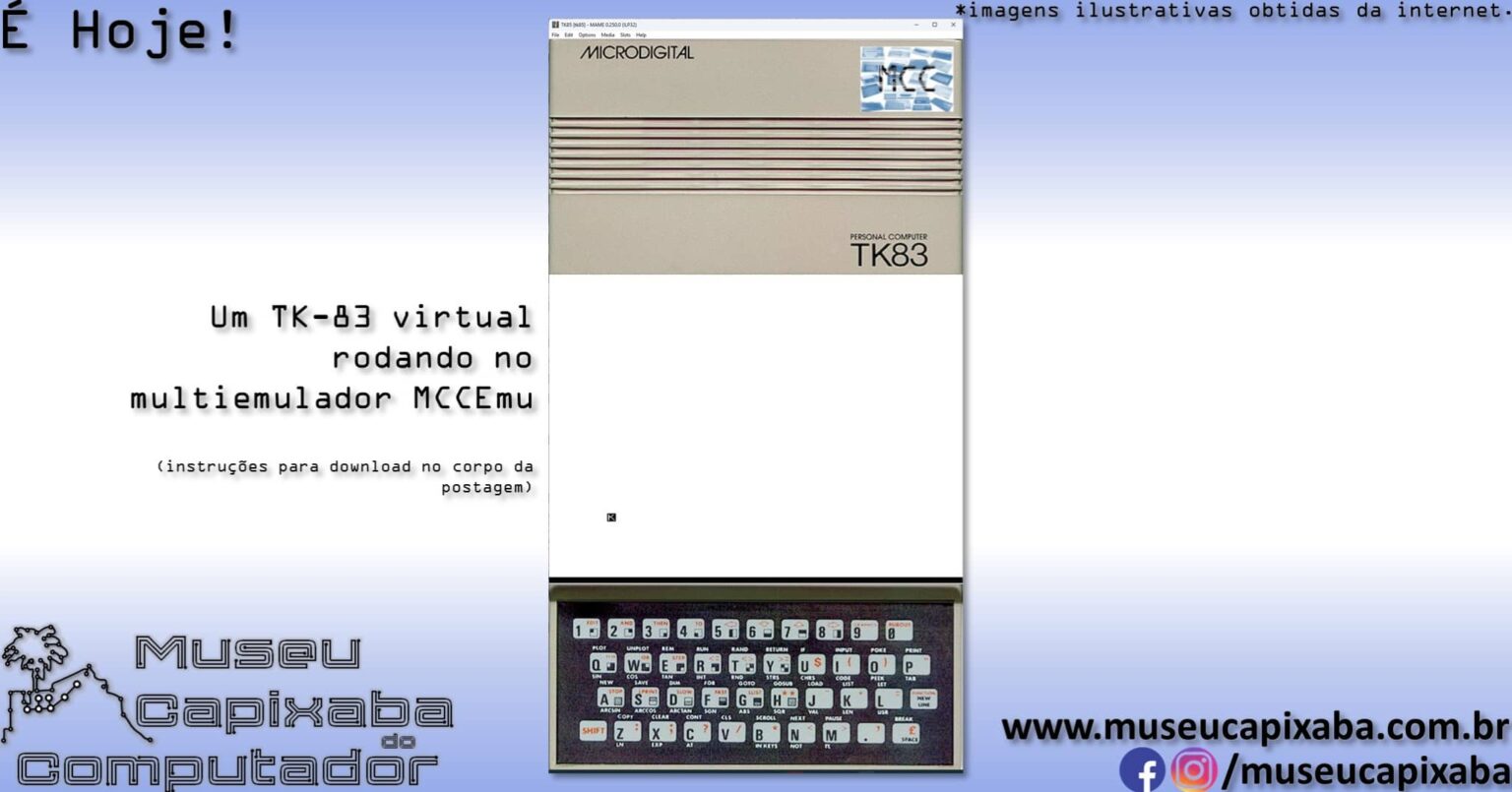 O microcomputador Microdigital TK-83 de 1983 – MCC - Museu Capixaba do Computador