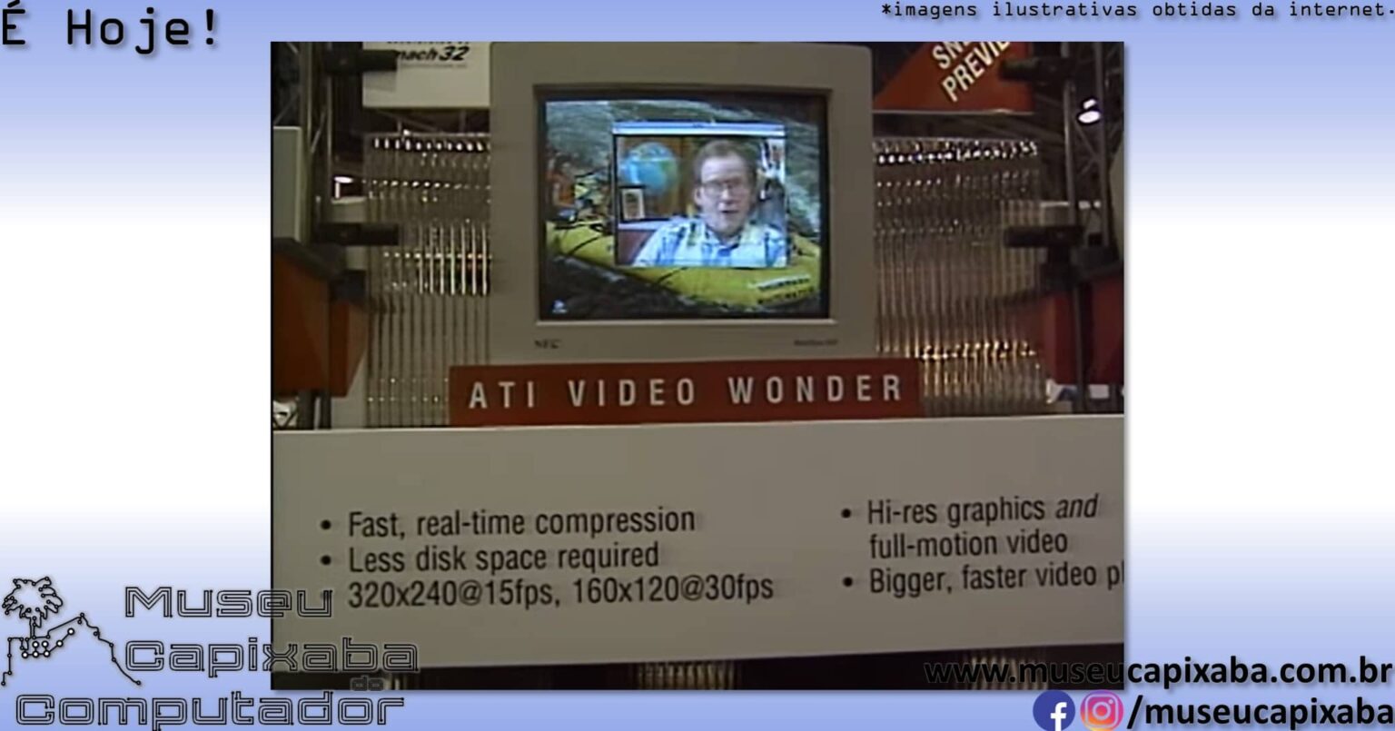 A ATI Video Wonder de 1993 – MCC - Museu Capixaba do Computador