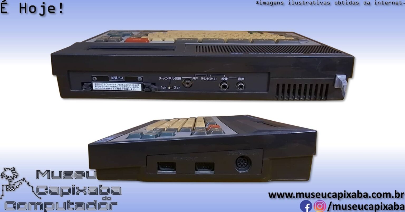 O microcomputador MSX Toshiba HX-10 de 1983 – MCC - Museu Capixaba do ...